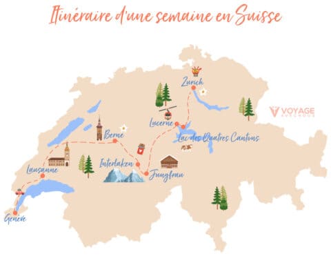 Road trip en Suisse : itinéraires, activités, logements & conseils